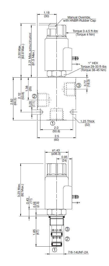 Part Number 3096767, 3-Way, 2 Position, Direct Acting, Spool Type Valve ...
