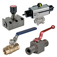 Inline Valves On HYDAC Technology Corporation